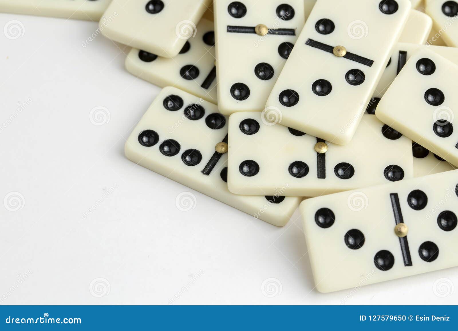 Falling Dominoes. the Domino Game. Stock Photo - Image of stack ...