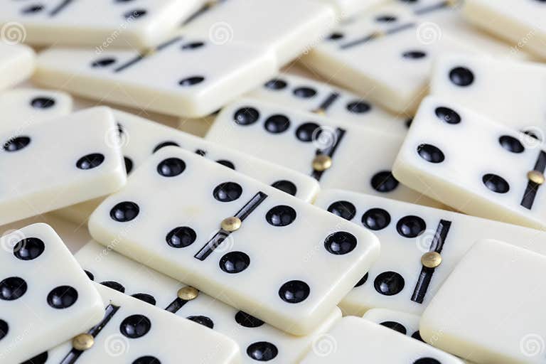 Falling Dominoes. Domino Effect Stock Photo - Image of object, dominos ...