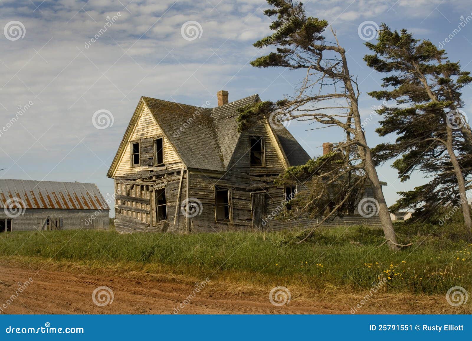 Falling down House stock image. Image of damaged, empty - 25791551