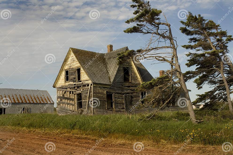 Falling down House stock image. Image of damaged, empty - 25791551