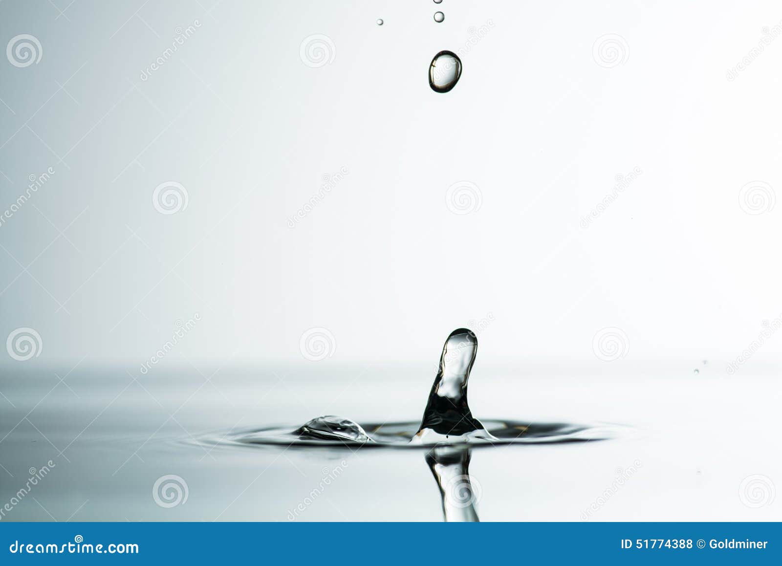 Falling down water drops stock photo. Image of environment - 51774388