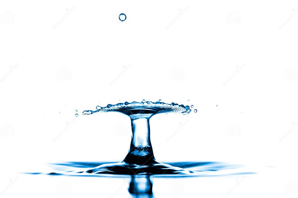 Falling down water drops stock image. Image of rain, clear - 51819939