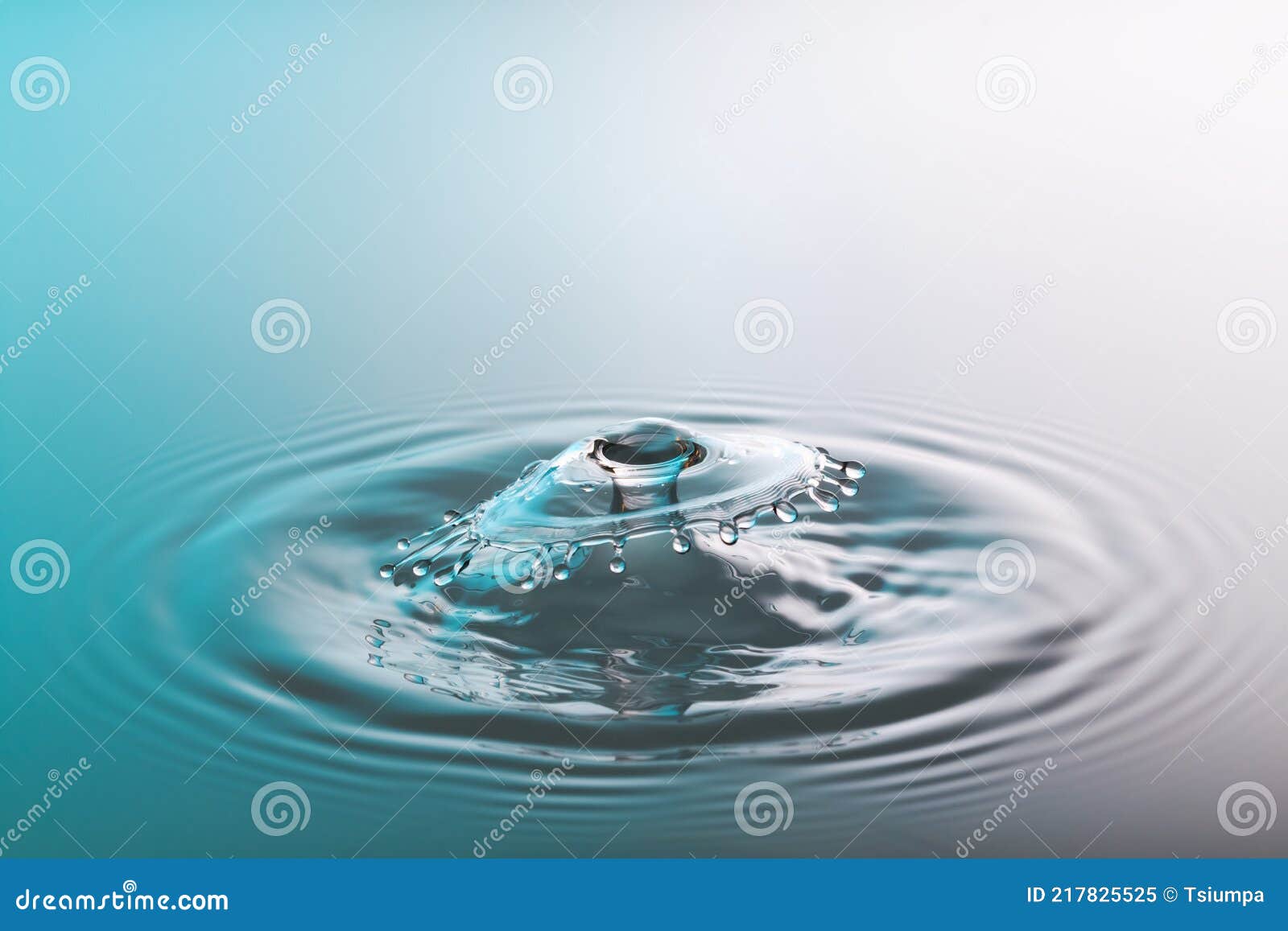 Falling drop splash stock image. Image of purity, clear - 217825525