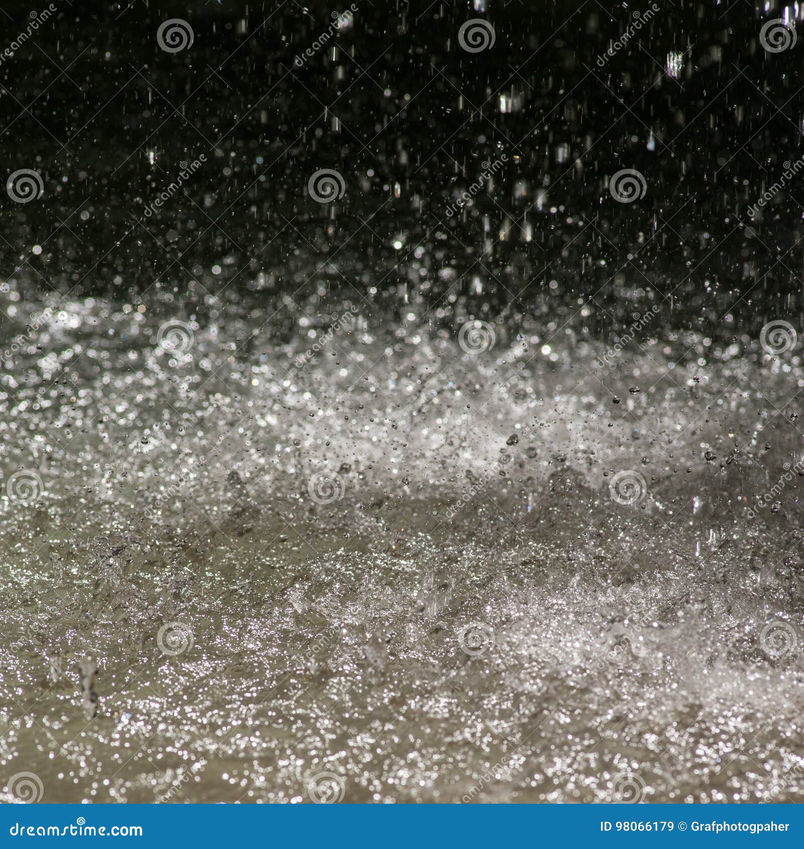 Falling drops of water. stock image. Image of raging - 98066179