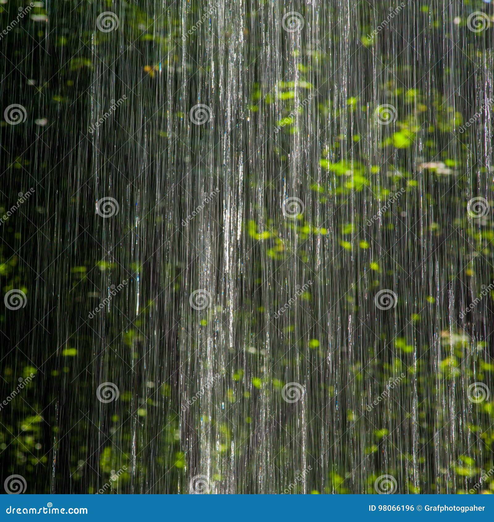 Falling drops of water. stock photo. Image of pouring - 98066196