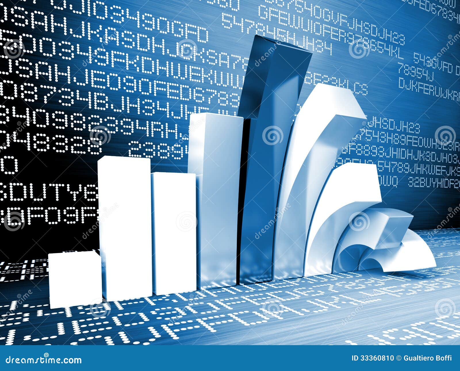 Falling economy stock illustration. Illustration of growing - 33360810