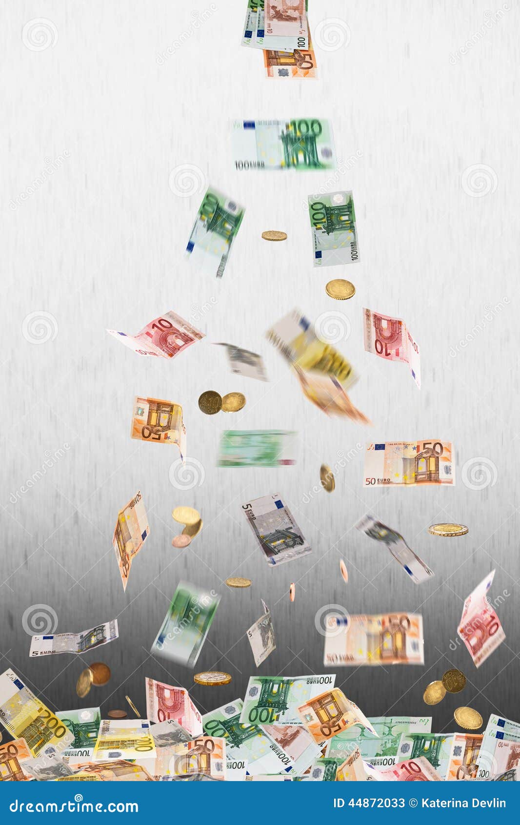 Falling Euro Currency Chart, Collapse And Crisis In Europe Union ...