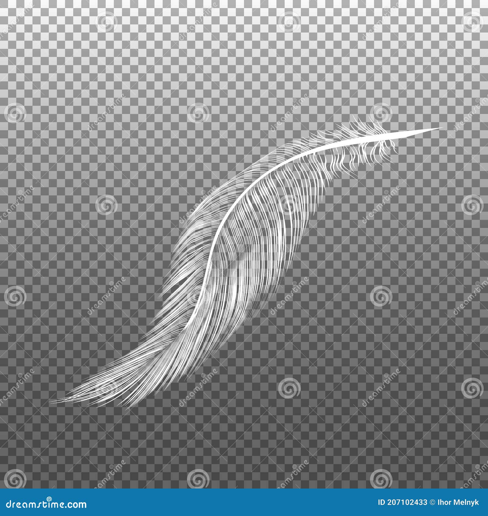 Falling feathers vector stock illustration. Illustration of background ...