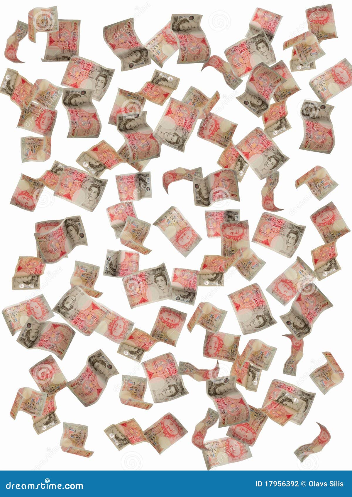 Fifty Pound Notes Editorial Photo | CartoonDealer.com #17956425