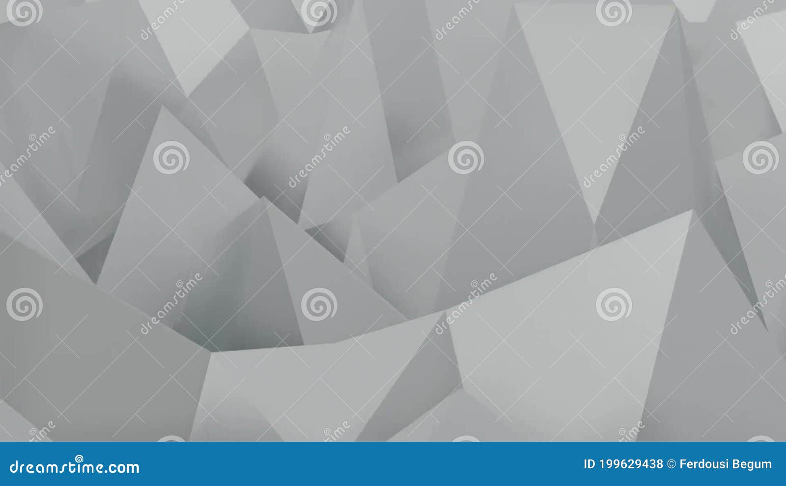 Falling Floor Creating Polygon Rotating Camera Scene HD Quality Video ...