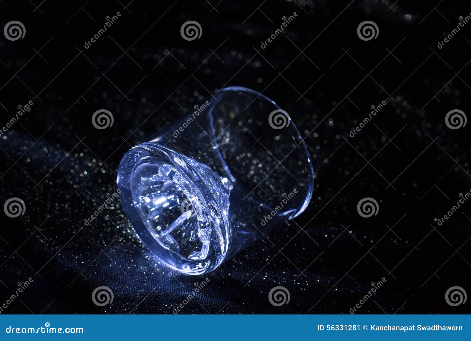 Falling Glass stock image. Image of crystal, celebration - 56331281
