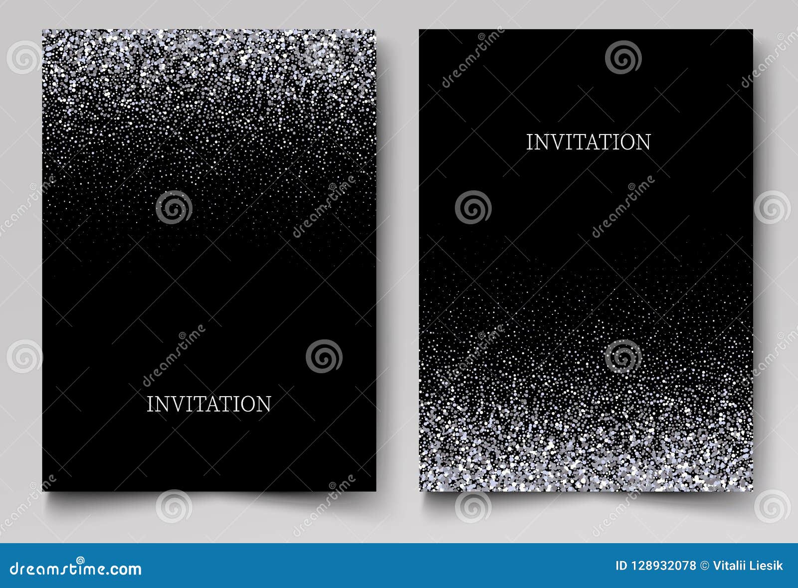 Glitter Silver Star Studded Background Royalty-Free Stock Image ...
