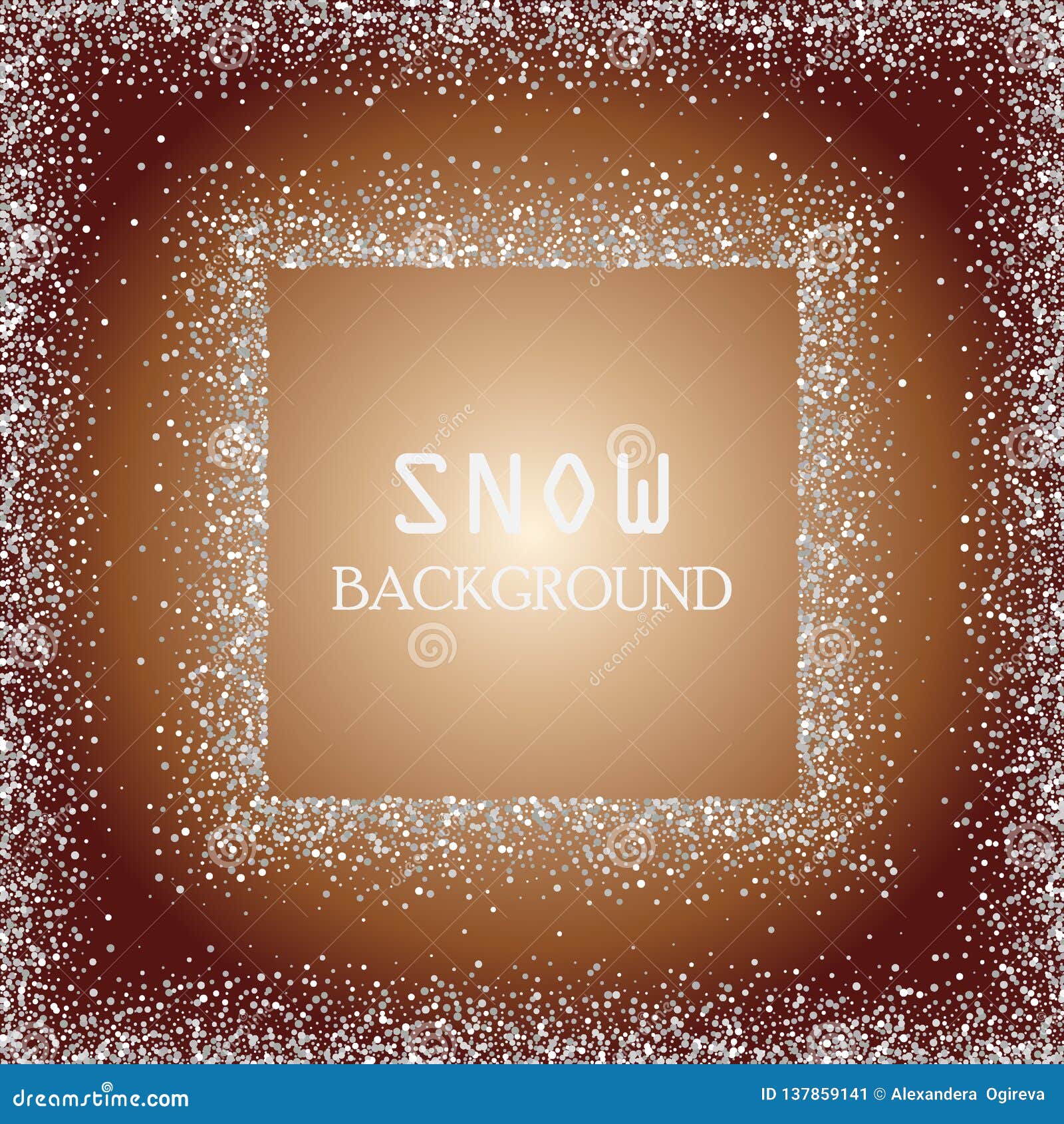 Falling Glitter Confetti. Vector Silver Dust, Explosion on Gold ...