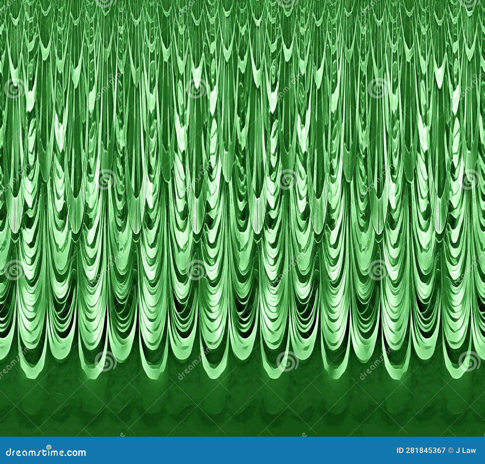 Falling Green Paint Making Patterns and Design Stock Illustration ...