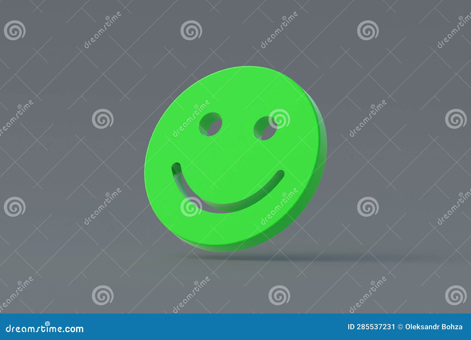 Falling Happy Emotion Face. Mood Expression Concept Stock Illustration ...