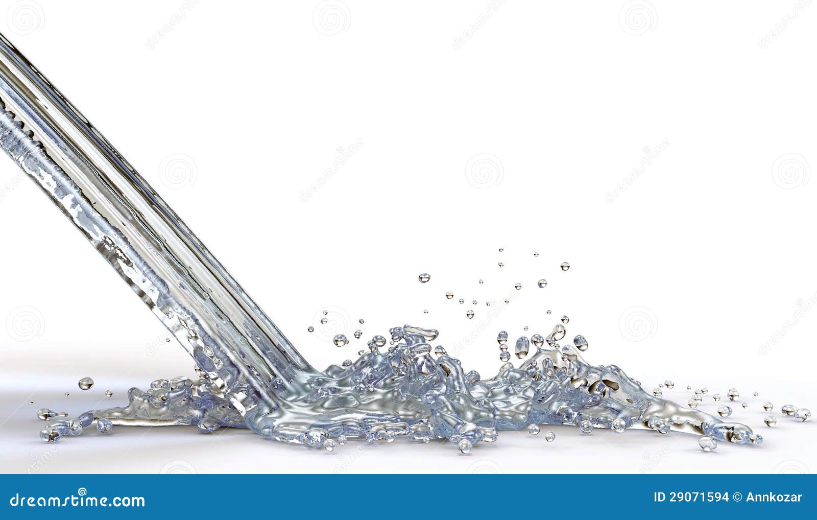 Falling jet of water stock photo. Image of clear, freshness - 29071594