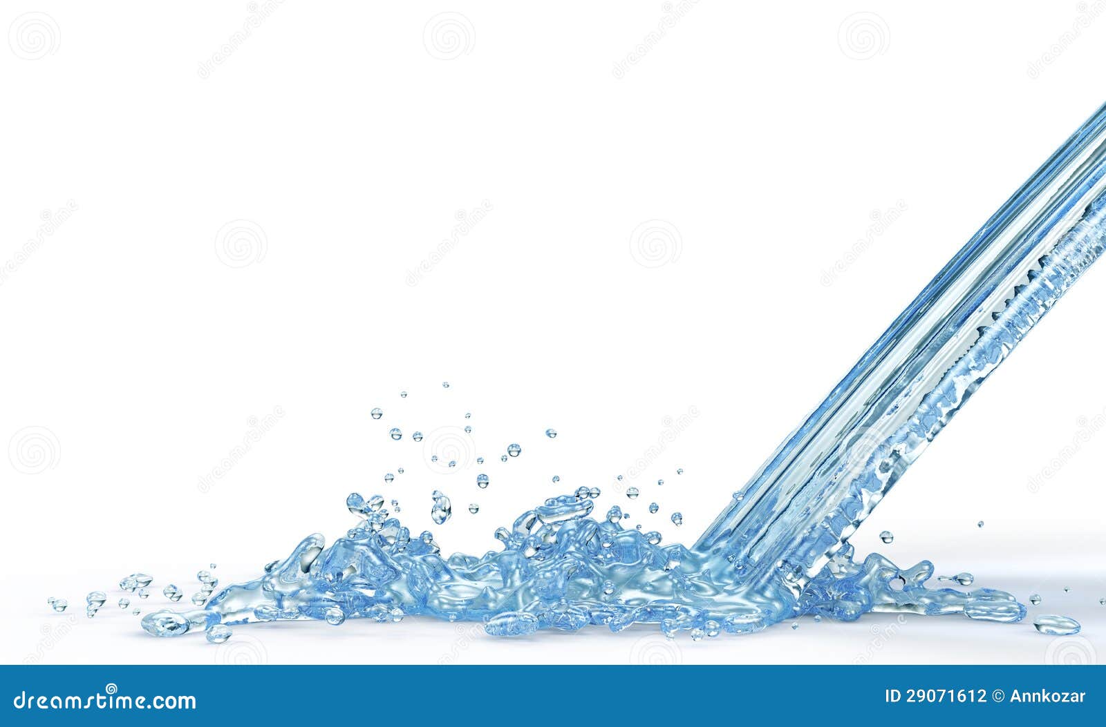 Falling jet of water stock photo. Image of home, droplet - 29071612