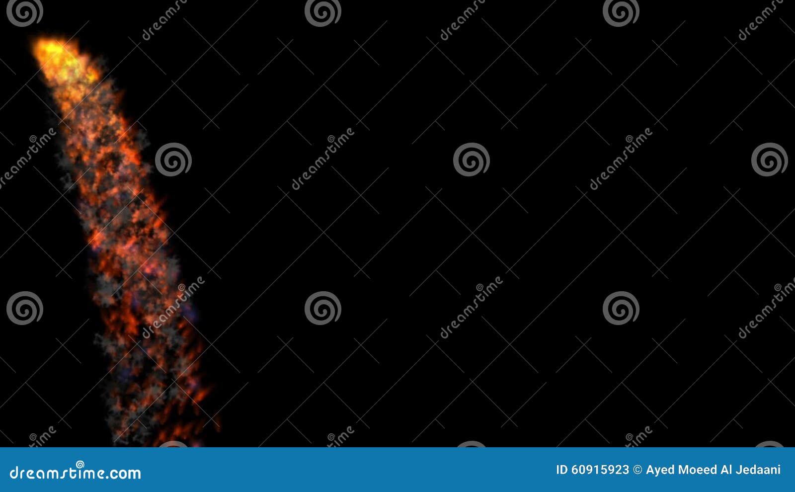 Falling Lava with Black Screen Stock Video - Video of mountain, keying ...