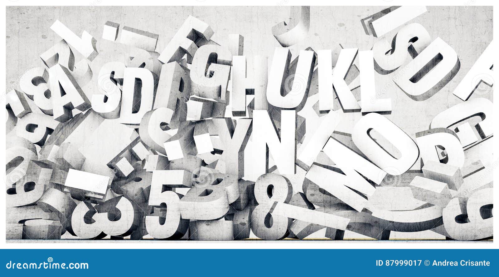 Falling letters stock illustration. Illustration of graphic - 87999017