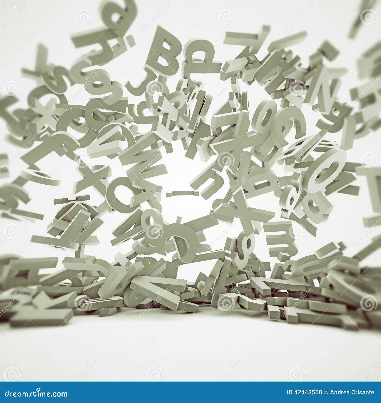 Falling letters stock illustration. Illustration of falling - 42443560