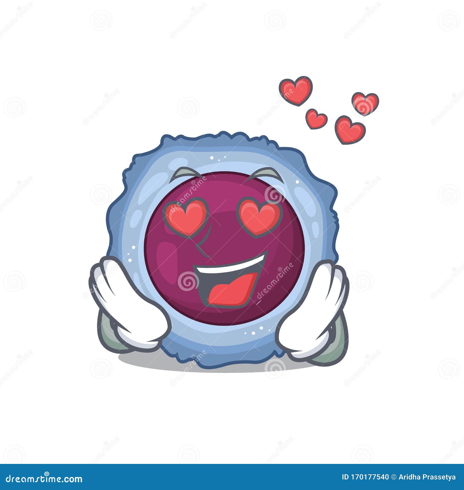 Lymphocyte B And T-cell, Immune System. Cartoon Vector | CartoonDealer ...