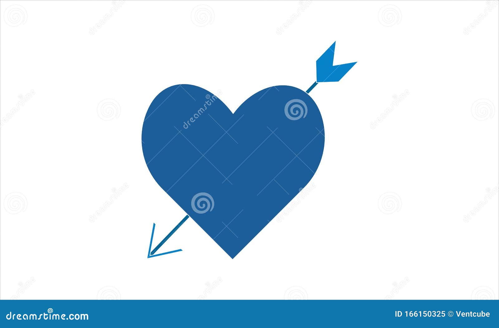 Falling in Love Icon Vector Illustration. Stock Vector - Illustration ...