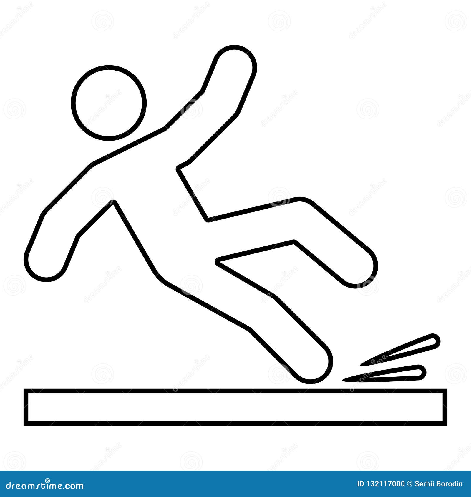 Falling Man Icon Black Color Illustration Outline Stock Vector ... Falling Man Icon Black Color Illustration Outline Stock Vector ...