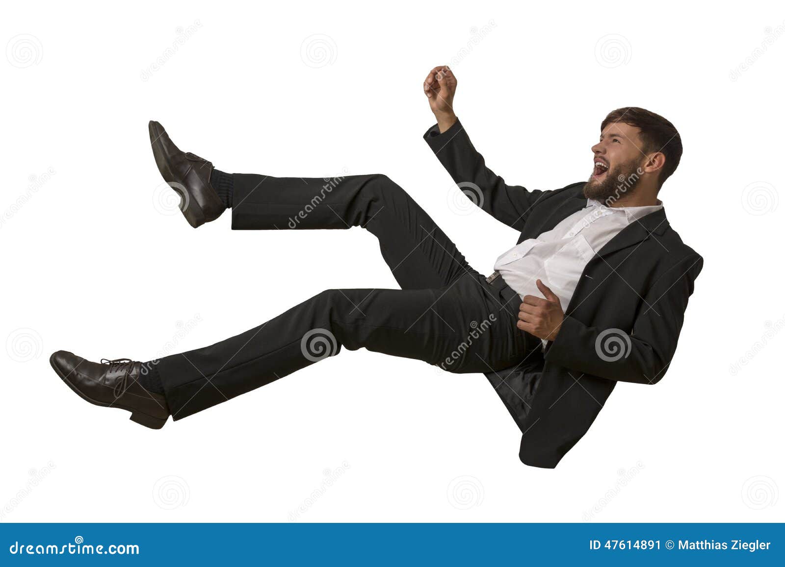 Falling Man isolated stock image. Image of deep, slack - 47614891
