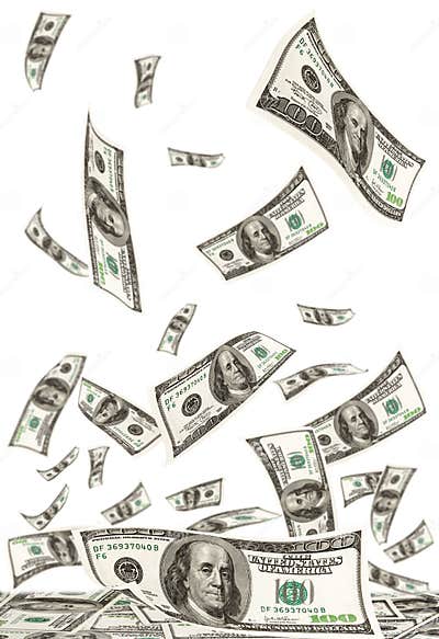 Falling money stock illustration. Illustration of paper - 3424320