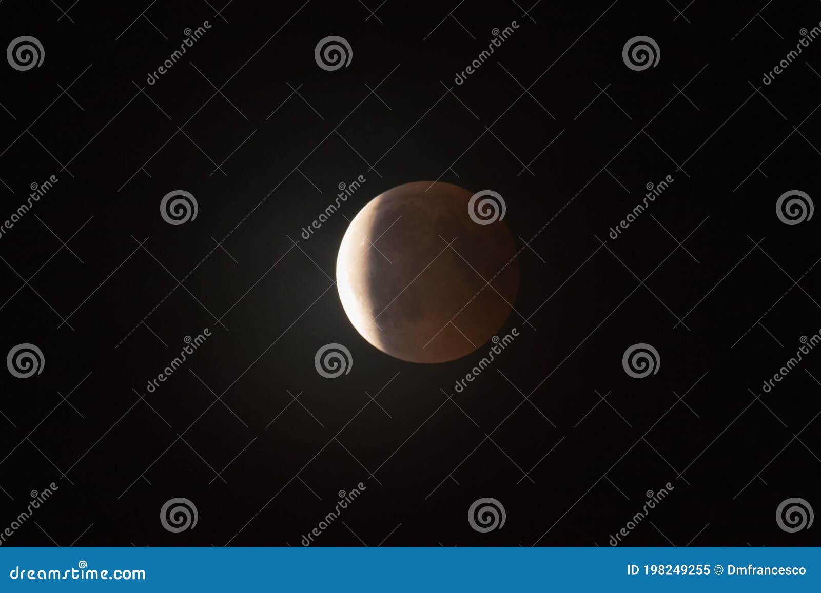 Falling Moon in a Summmer Night Stock Image - Image of head, dark ...
