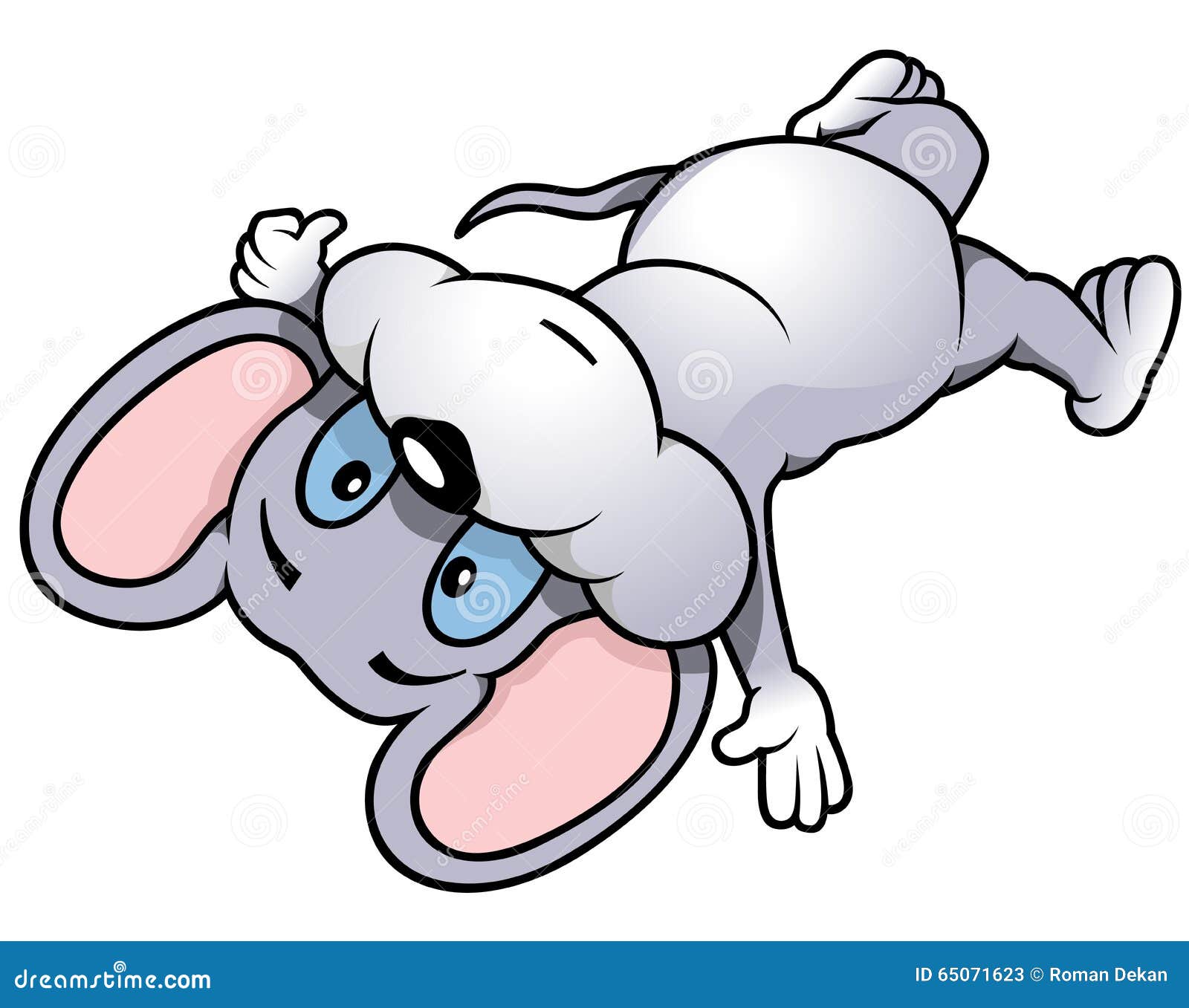 Falling Mouse stock vector. Illustration of vector, drawn - 65071623