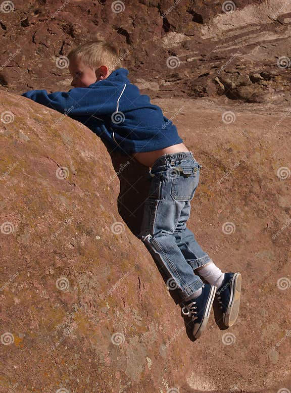 Falling Off the Rocks stock image. Image of scarry, rocky - 8543437