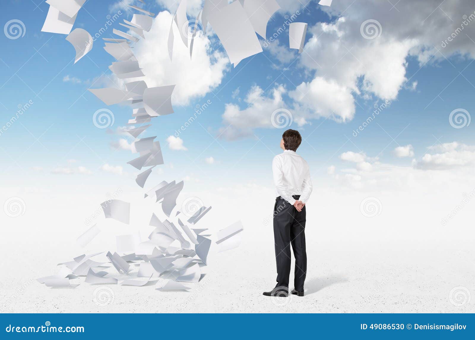 Falling papers stock photo. Image of success, suit, professional - 49086530
