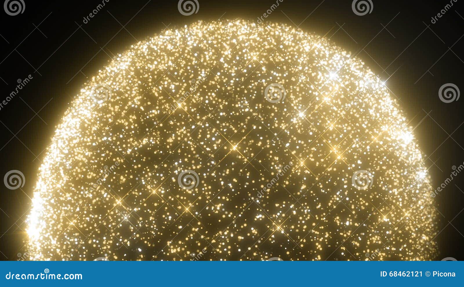 Falling Particle + Cross Semi-circular Stock Video - Video of ...