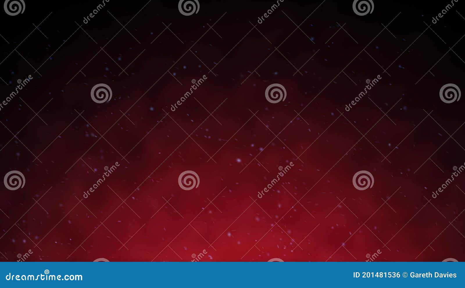 Falling Particles Snowflakes Animation on Red Dark Background. Abstract ...