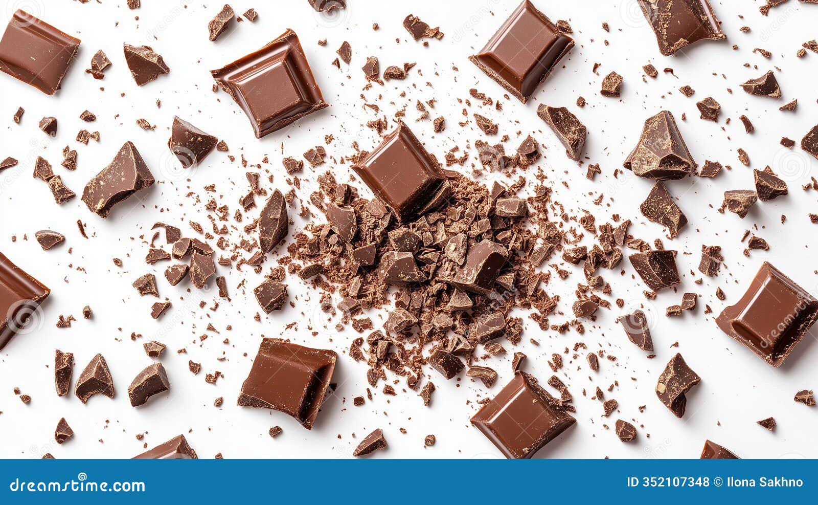 Falling Pieces Of Swiss, Dutch Or Italian Hard Cheese. Triangular Lump ...