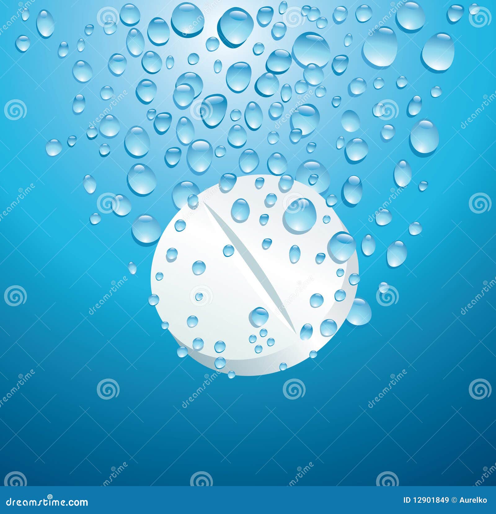 Falling pill stock vector. Illustration of medicine, life - 12901849