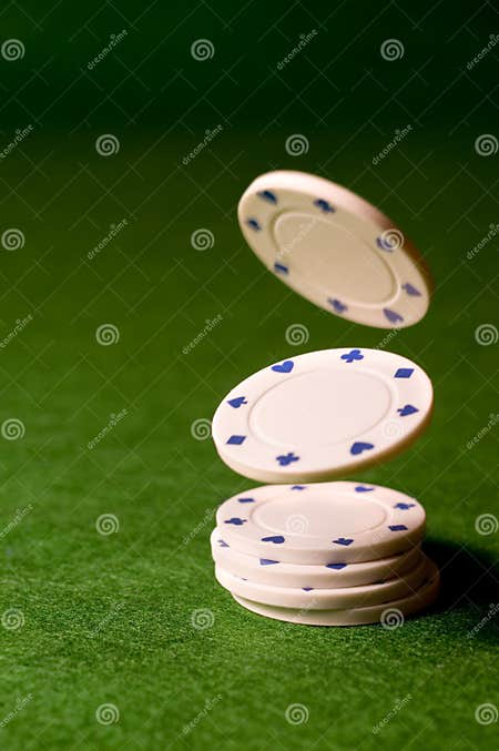 Falling Poker Chips stock photo. Image of chips, luck - 8440336