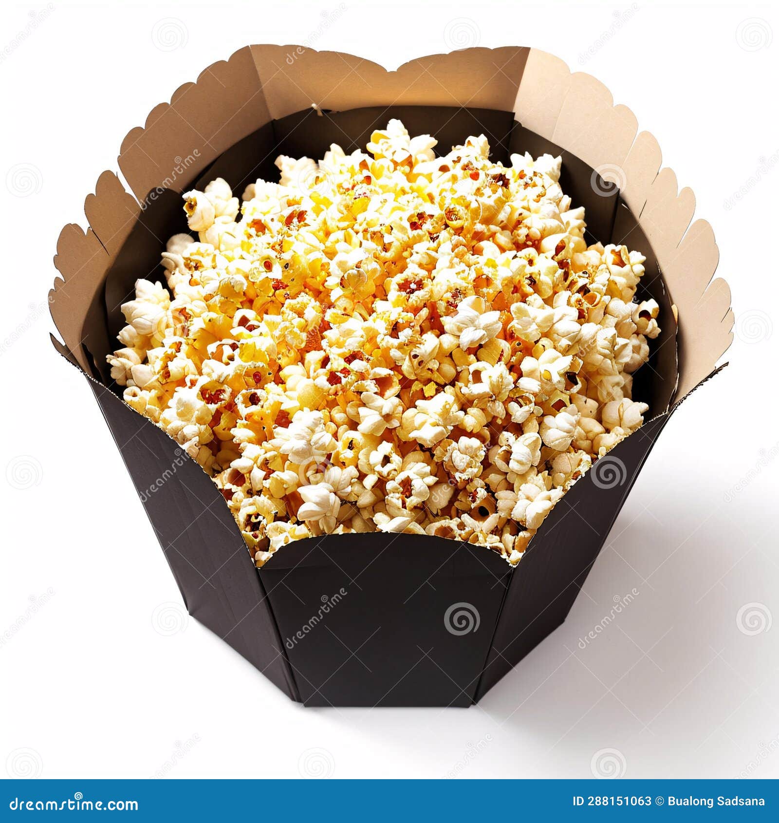 Falling Popcorn: A Stunning Visual Display Of Texture And Color Royalty ...