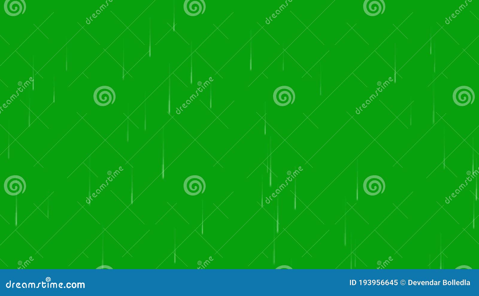 Falling Rain Drops with Green Screen Background Stock Video - Video of ...