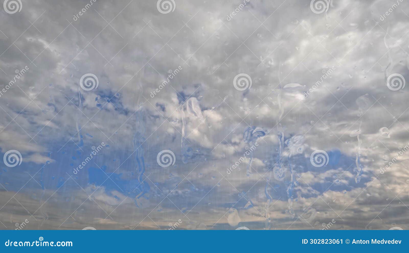 Falling Rain on Sky with Clouds - Cute Weather Bg - Photo of Nature ...