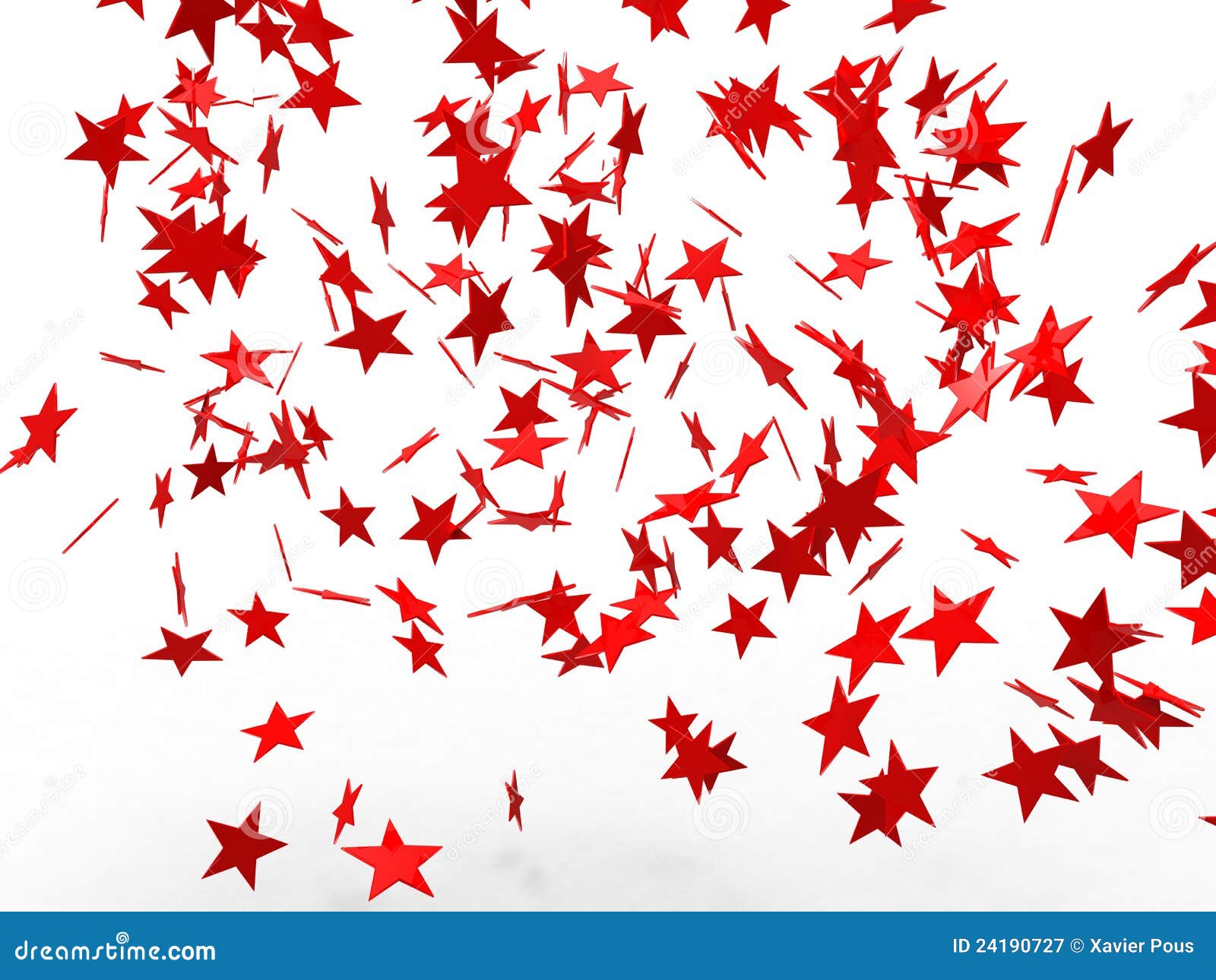 Falling red stars stock illustration. Illustration of concept - 24190727