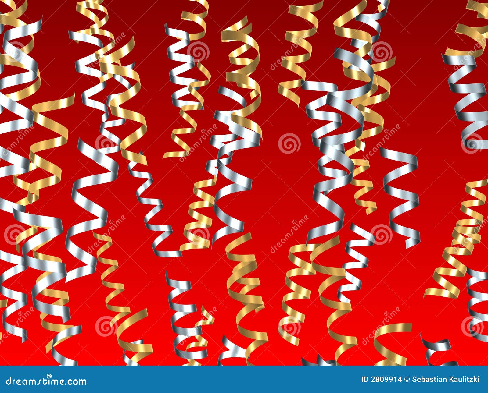 Falling ribbons stock illustration. Illustration of colorful - 2809914