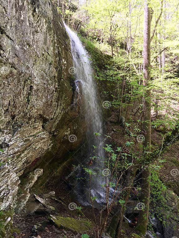 Falling Rock Falls stock photo. Image of beautiful, falls - 75756860