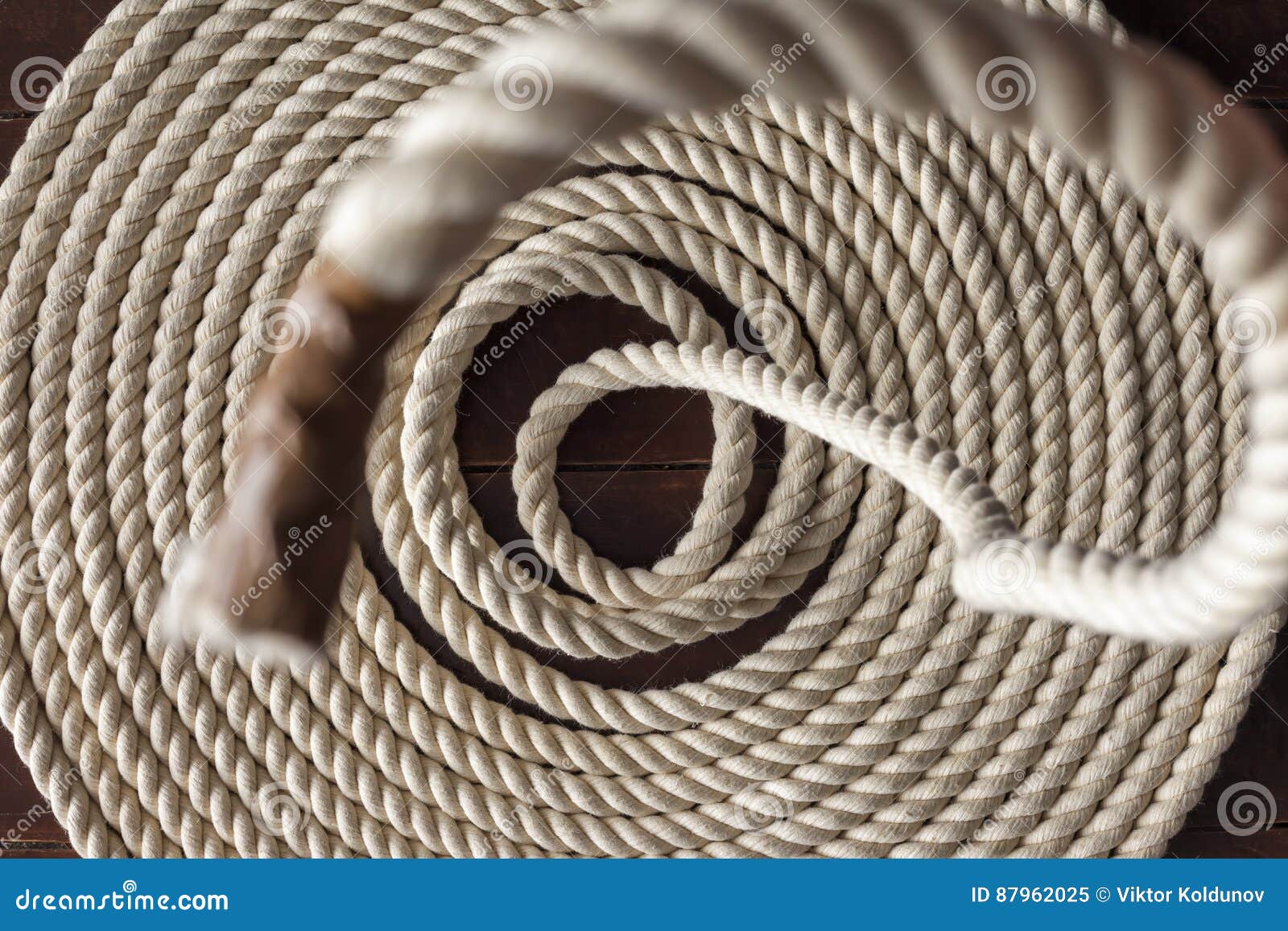 Falling sea rope stock image. Image of beach, circle - 87962025