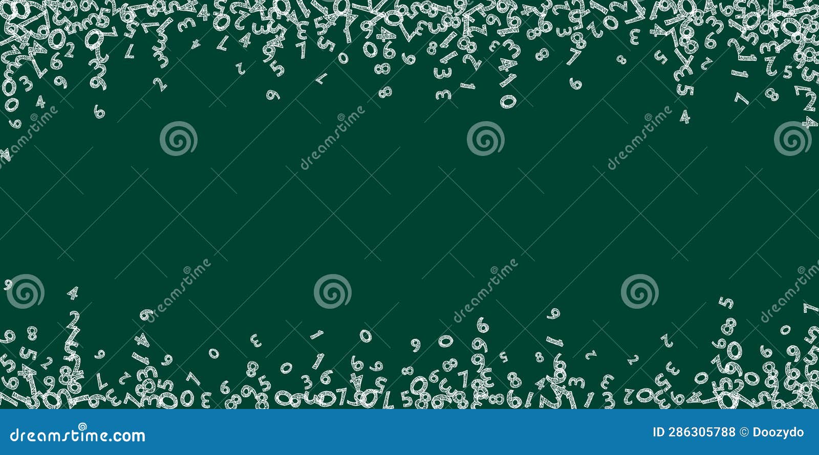 Falling Sketch Chalk Numbers. Math Stock Photo - Image of flying, wide ...