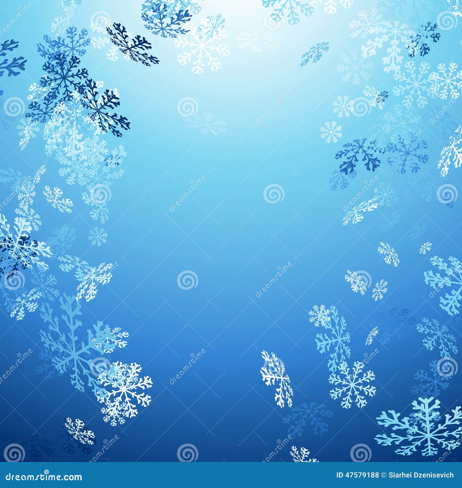 Falling Snow Abstract Winter Background Stock Vector - Illustration of ...