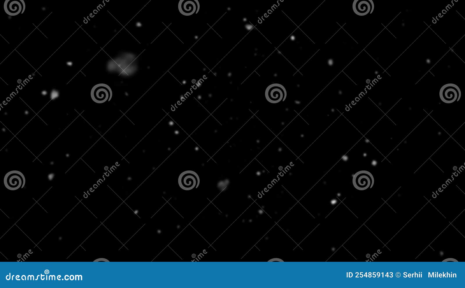 Falling Snow Animation with Alpha Channel. Christmas Snow Stock Video ...
