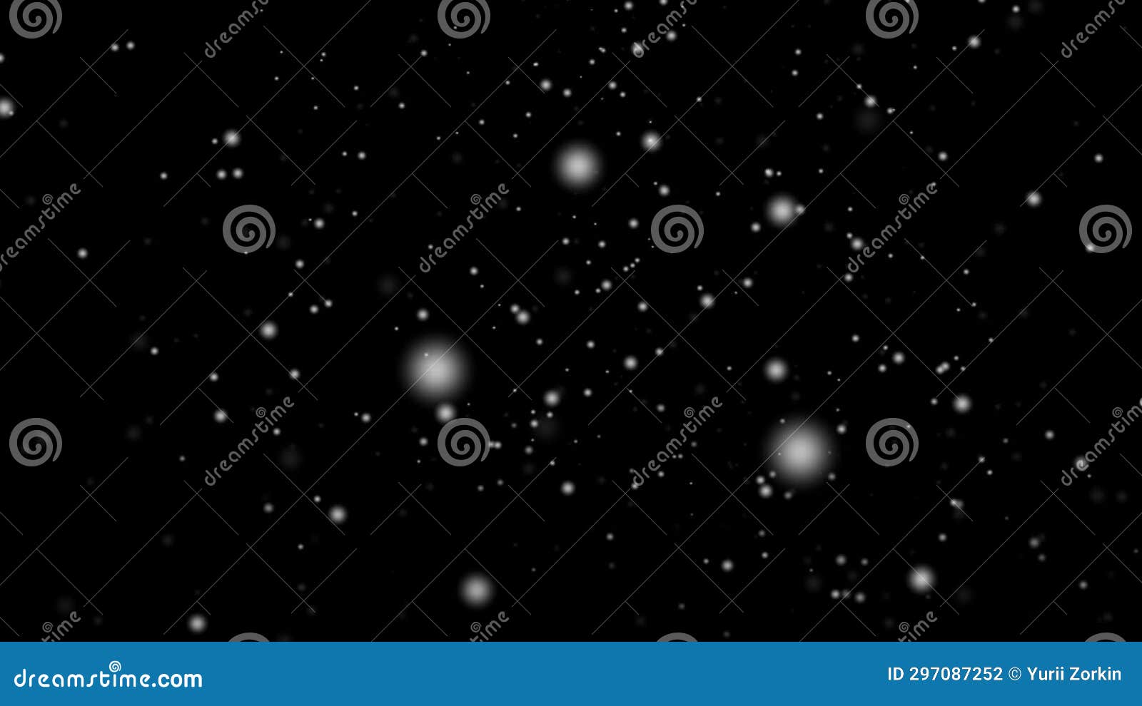 Falling Snow. Animation Background. Loop, Alpha Channel Stock Footage ...