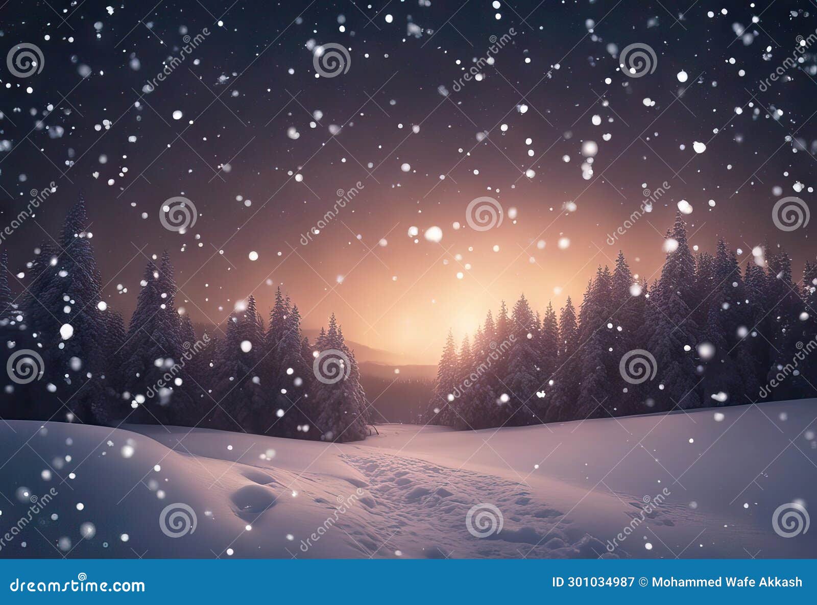 Falling Snow Background Stock IllustrationSnow, Sky, Night, Backgrounds ...